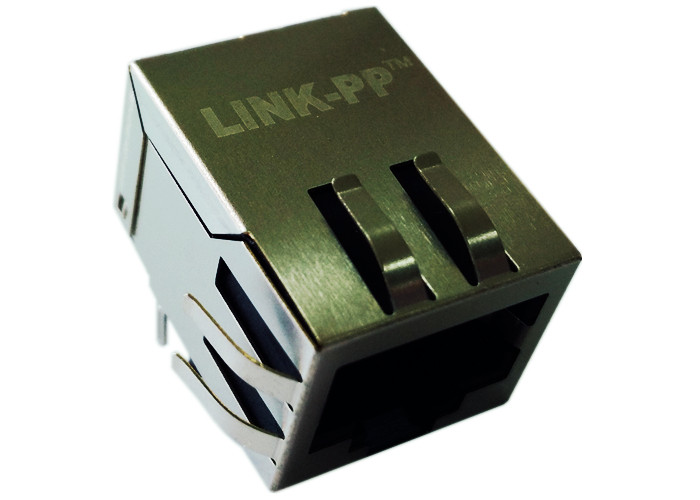 녹색 LED Rj45의 LPJ0011GFNL 10/100Mbps 이더네트 90 정도 8Pins 연결관